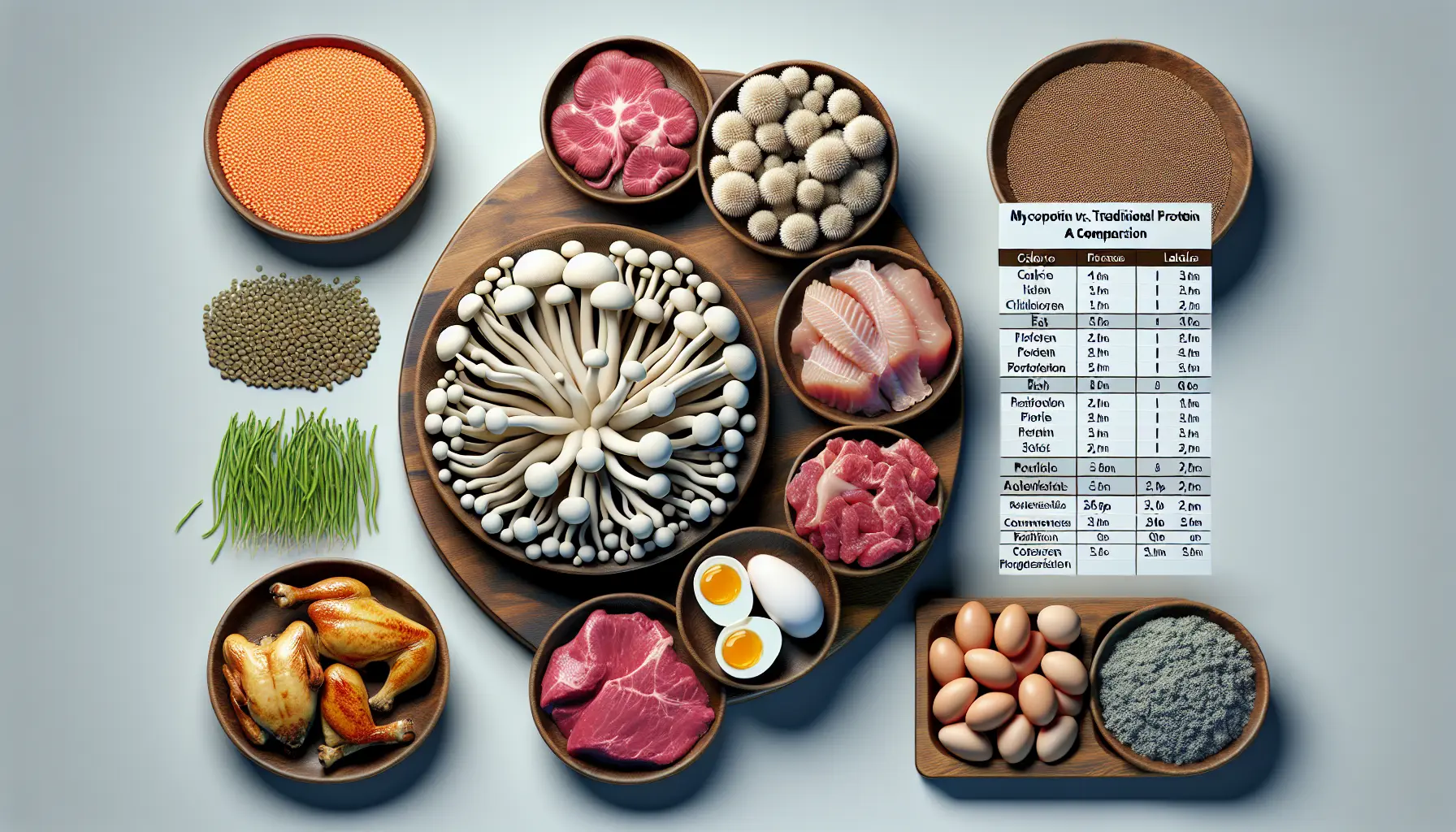 Mycoprotein vs. Traditional Protein Sources: A Nutritional Comparison ...